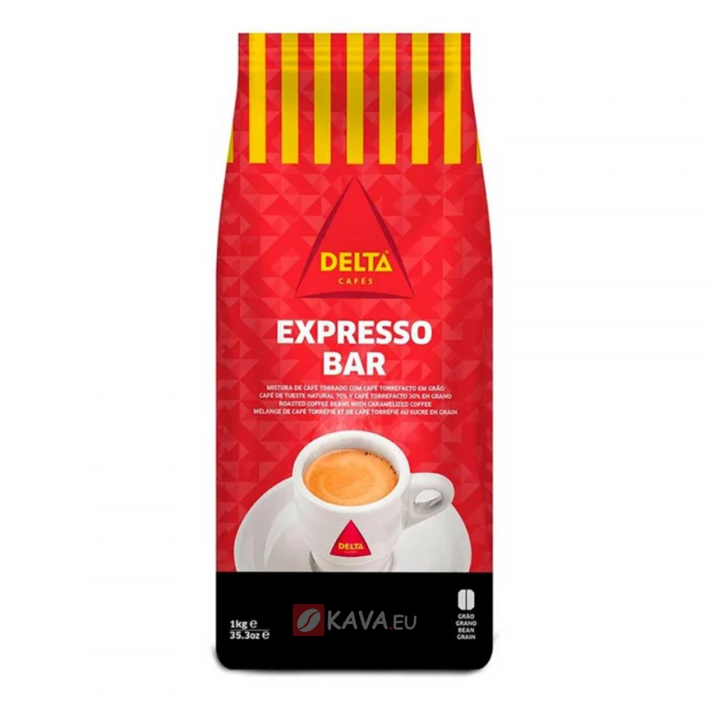 Delta Expresso Bar coffee beans 1kg - COFFEE.cy
